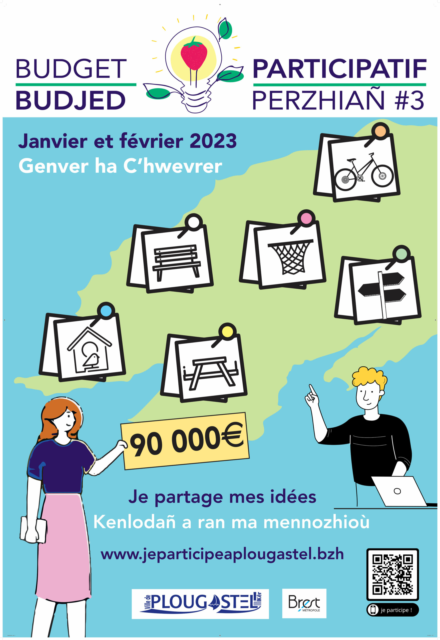 Budget participatif Déposez votre projet jusqu’au 26 Février ! - Plougastel